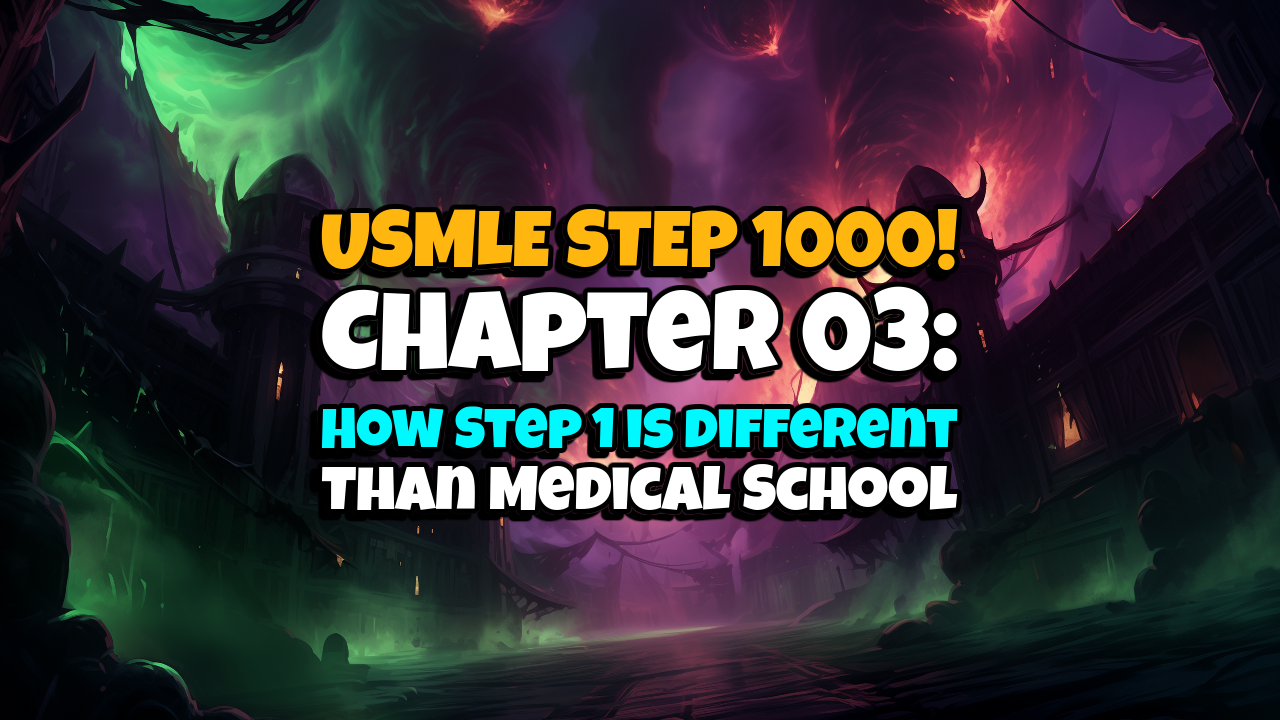 USMLESTEP1000 » Chapter - 03 - How Step 1 is different from Medical School